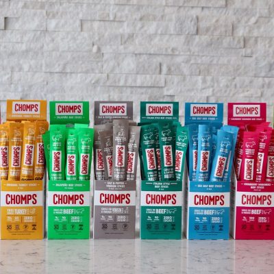 Chomps Snack Sticks: 100% Grass-Fed & Grass-Finished Jerky
