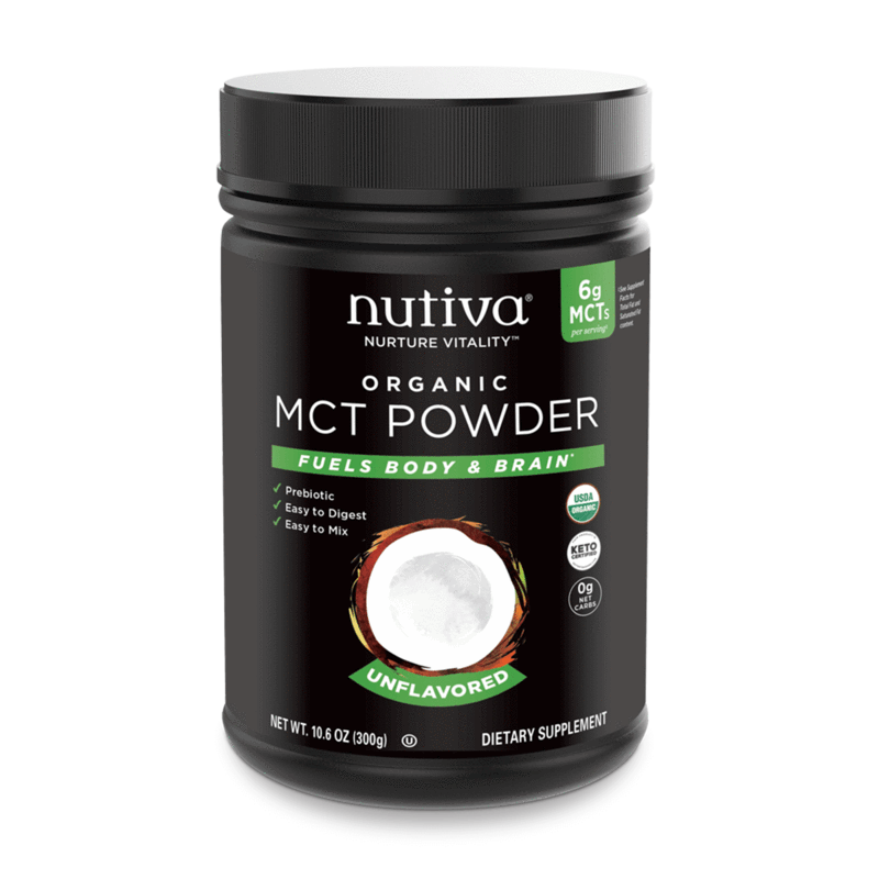 Nutiva: Organic MCT Powder, MCT Oil, & Coconut Oil • Paleo Foundation