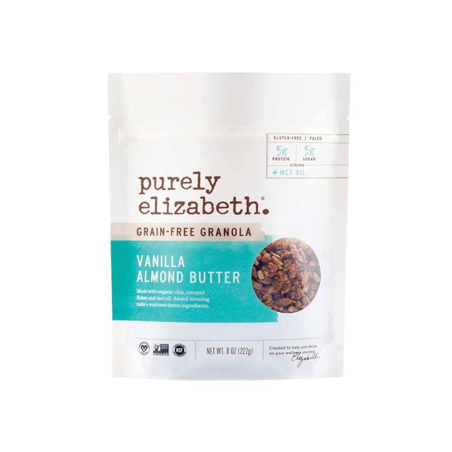 Purely Elizabeth Vanilla Almond Butter Granola at Carmina Cox blog